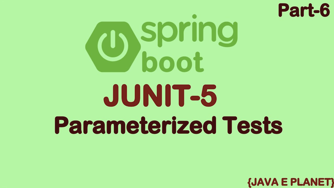 Parameterized Test in JUNIT-5 ||Java Tutorials ||  Unit Testing|| Intellij || Java e planet #java