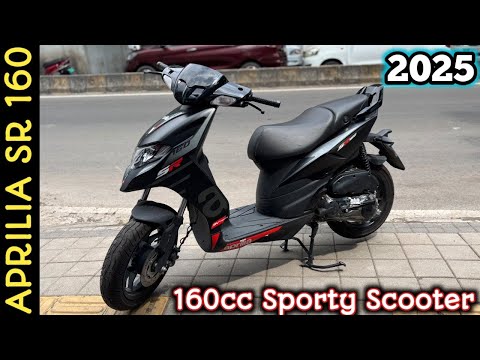 2025 Aprilia SR 160 Detailed Review | On-Road Price, Features & Mileage