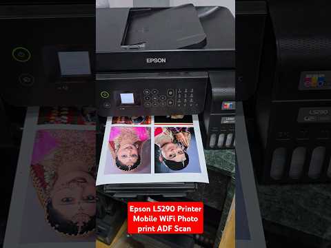 Epson L5290 printer ADF Scan Copy All-in One Color printer best quality Photo printing #ADFScancopy