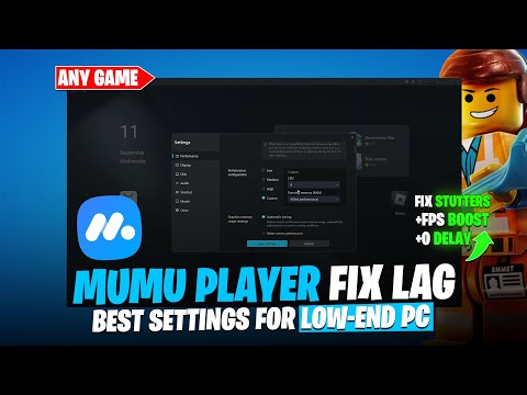 MuMu Player 12 Lag & FPS Drop Fix ✅ | Best Settings For Low-End Pc
