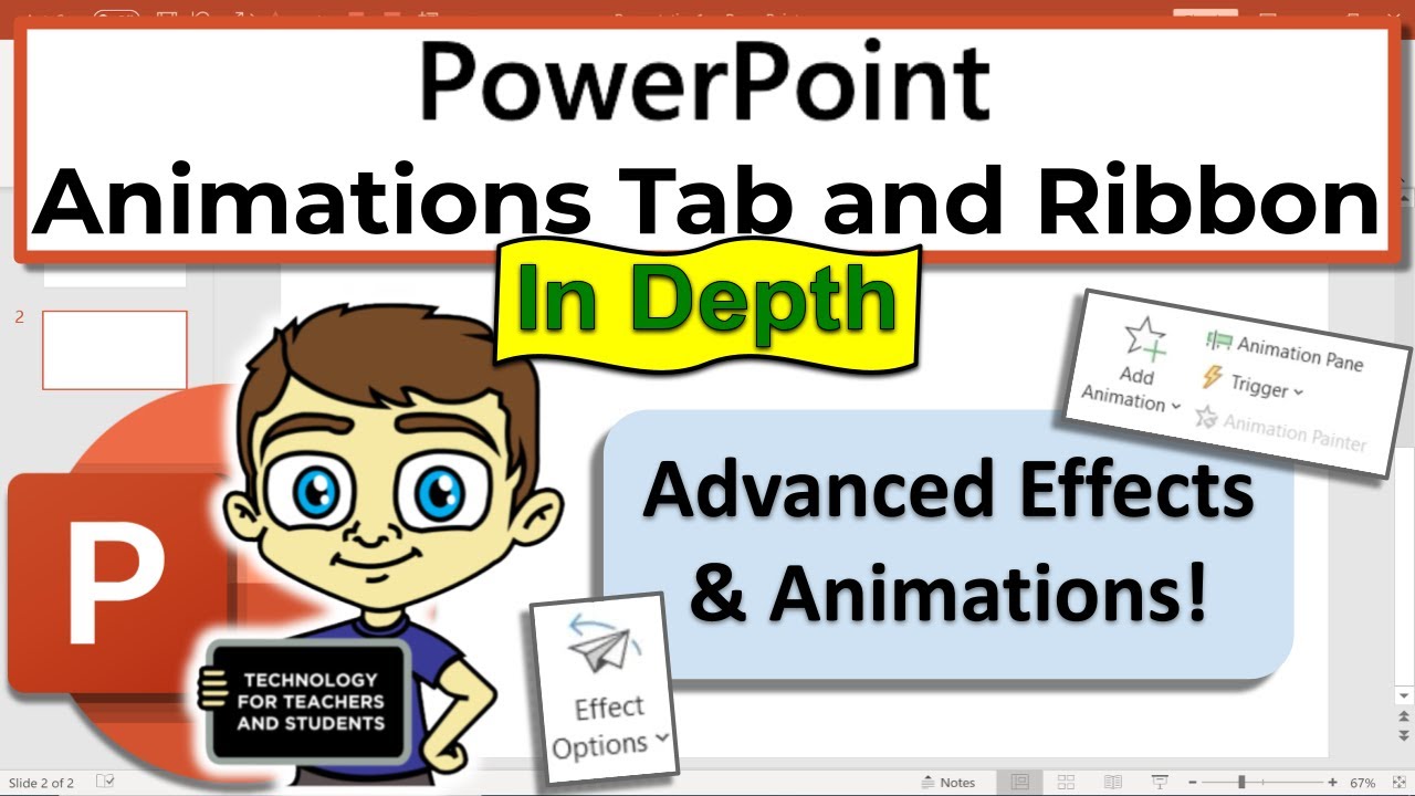 The PowerPoint Animations Tab and Ribbon In Depth