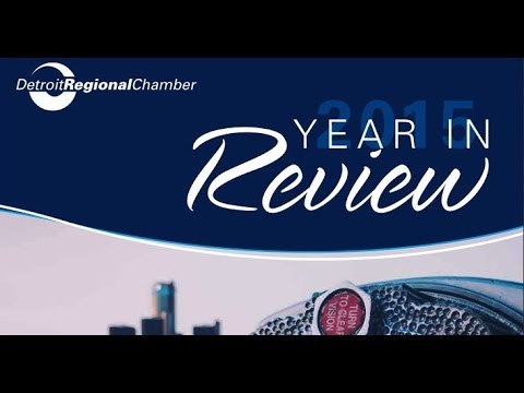 Detroit Regional Chamber Year in Review 2015