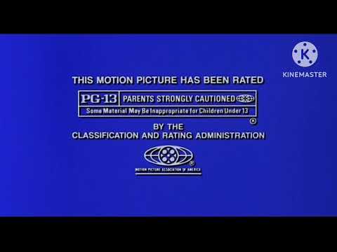 MPAA Rated PG-13 (2003) Closing Logo