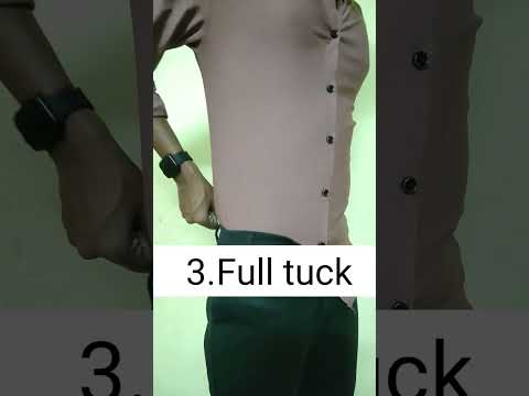 types of shirt tuck-in | tamil | vel