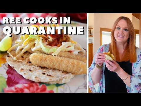 The Pioneer Woman Makes Fish Stick Tacos in Quarantine | The Pioneer Woman | Food Network