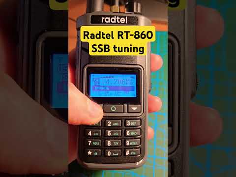 Radtel RT-860 SSB tuning