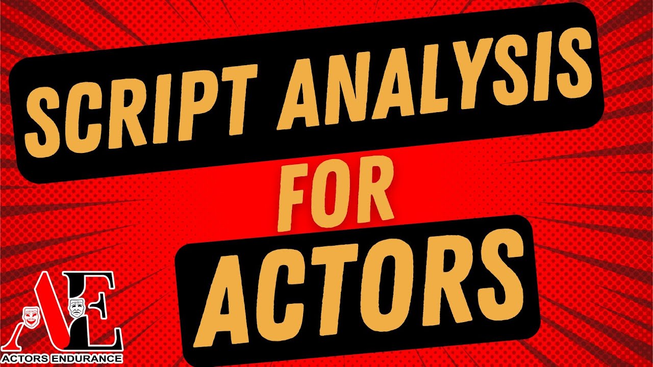 Script Analysis Workshop FREE