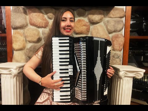 6252 - Black Polverini C30 Piano Accordion LM 41 120 | Reverb