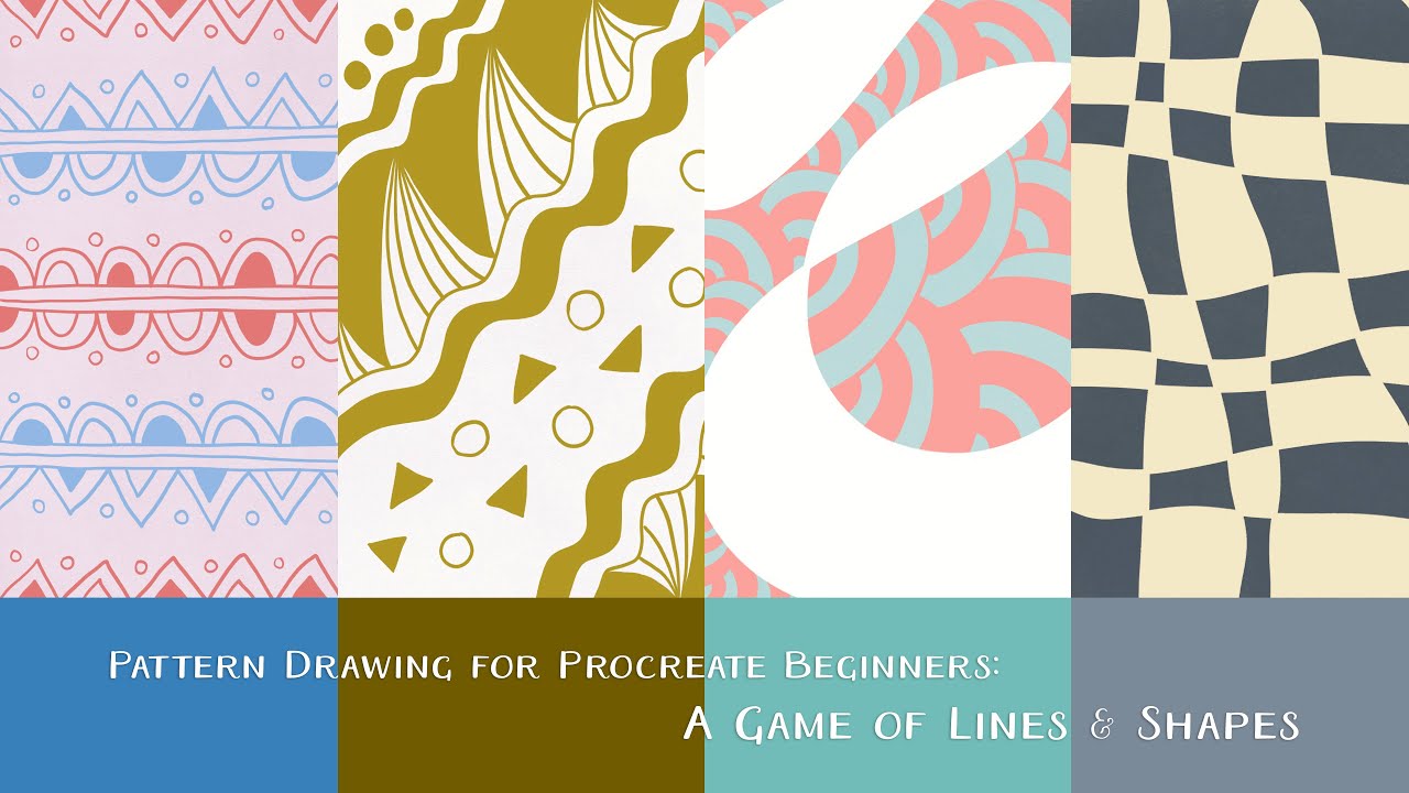 Pattern Drawing for Procreate Beginners | Skillshare Class | Trailer