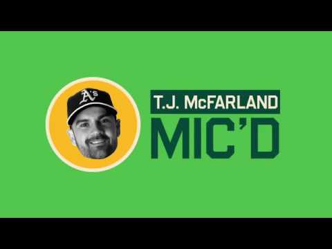 Mic'd Up: T.J. McFarland at Spring Training 2020