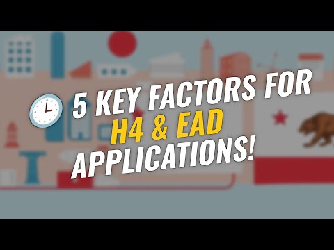 🕒 H4 & EAD Processing Times: 5 Key Factors Every Applicant Must Know!