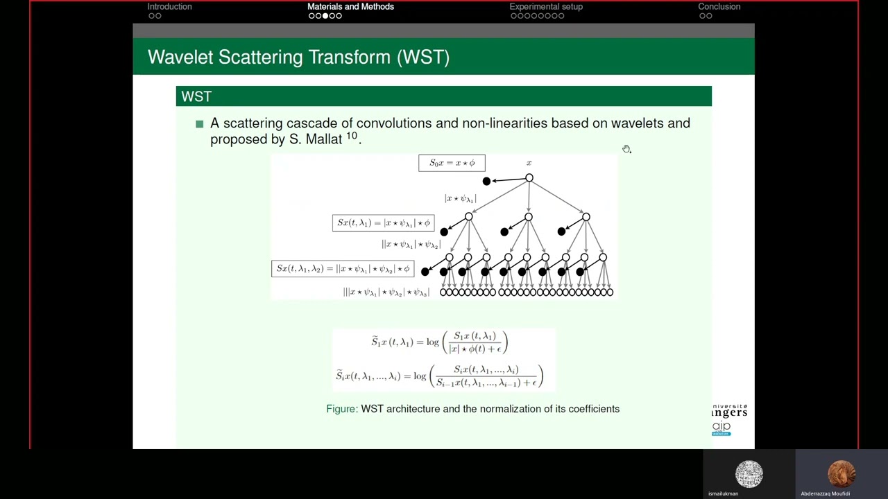 Wavelet Scattering Transform Depth Benefit, An Application for Speaker Identification