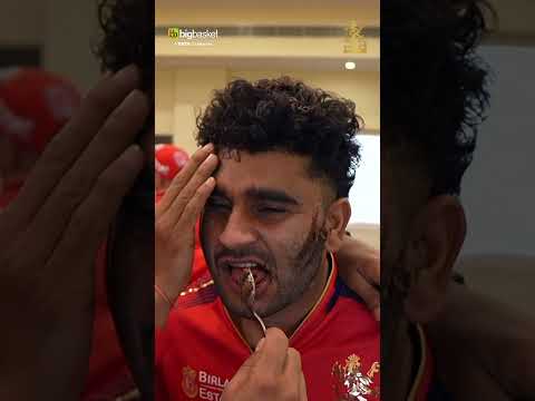 Mandatory birthday cake smash ft. Abhinandan Singh | Celebration in the RCB Camp | IPL 2025