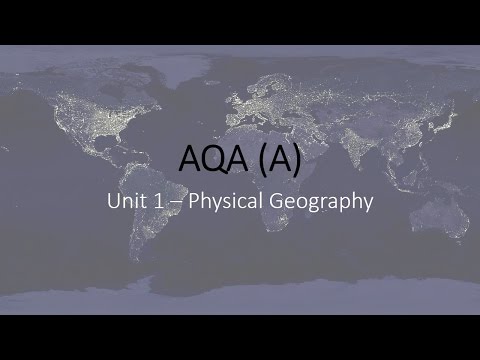AQA (A) Unit 1 - Physical Geography (GCSE Geography Key Words)