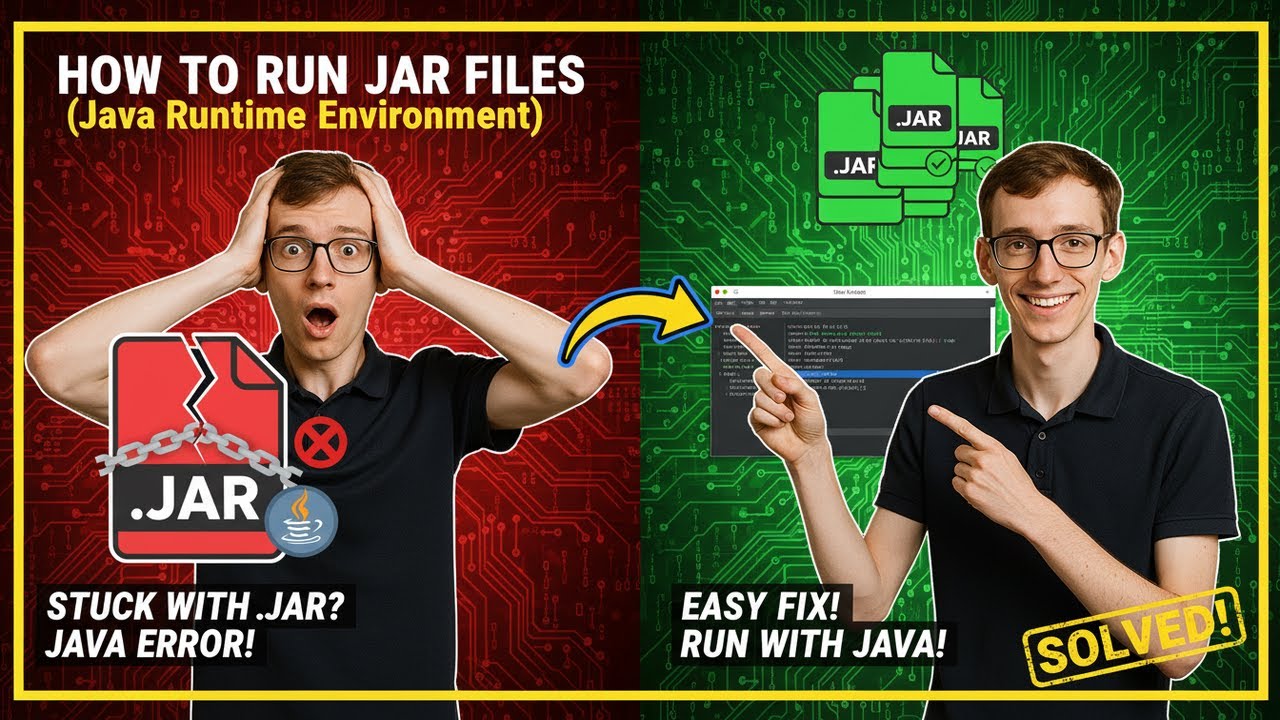 How to Run JAR Files (Java Runtime Environment)