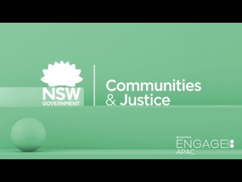 ENGAGE APAC 2020: NSW Government Communities & Justice Case Study