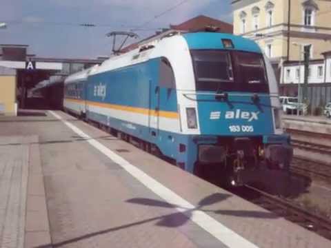 BR 183 005 (ALX/ALEX) ALX Hof/Prag-München (2) - Regensburg Hbf.