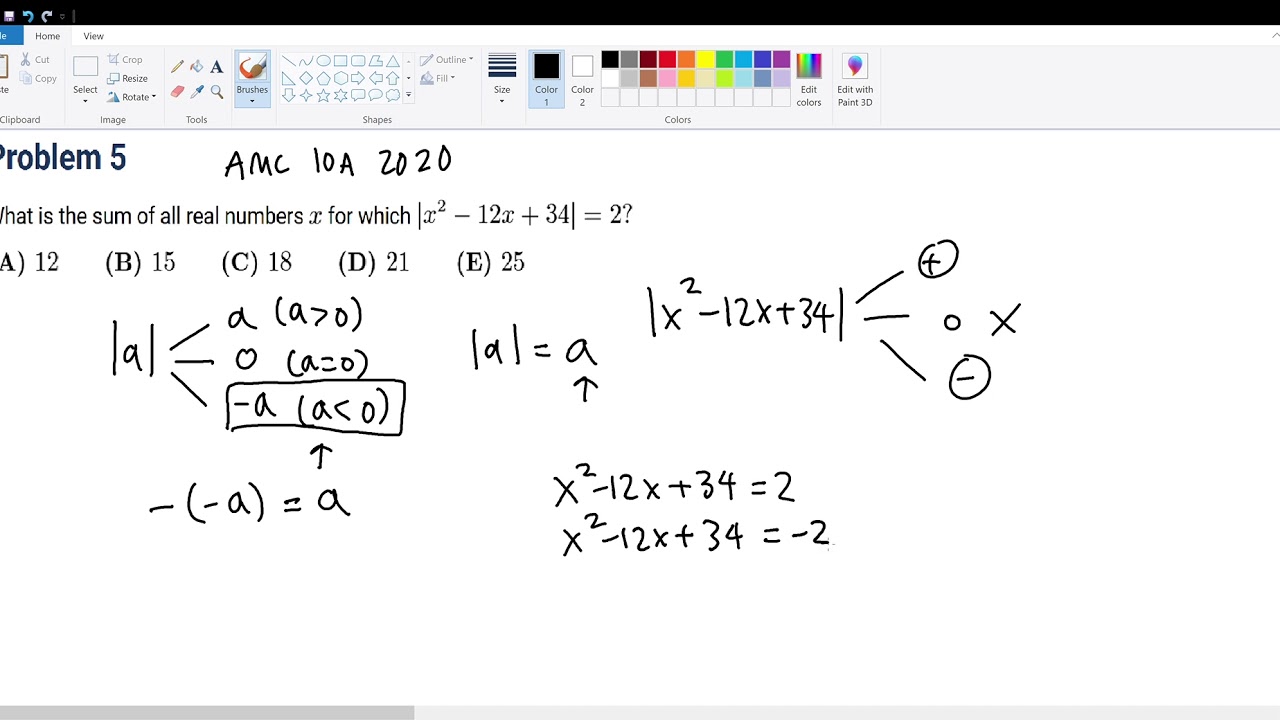 AMC 10A 2020 Problem 5