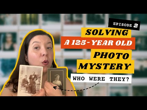 Identifying Mystery People From Old Photos from 1896! | Ancestry Mystery #2