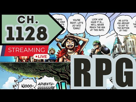 RPG! One Piece Manga Chapter 1128 | Live Reaction