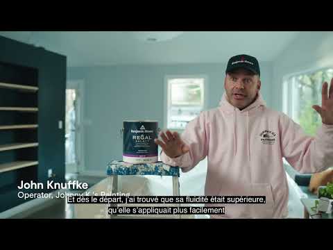 Les propriétés de fluidité et d’étalement maximales de RegalMD Select d’intérieur | Benjamin Moore