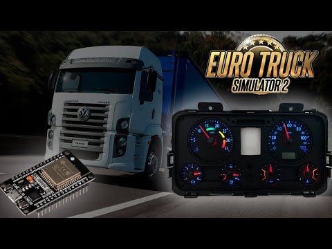 Truck Instrument Cluster adapted outside the CAN Bus network with ESP32