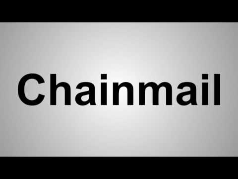 How To Pronounce Chainmail