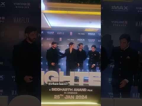 All fighter movie cast #hrithikroshan #anilkapoor #deepikapadukone #shortvideo #shorts #trending