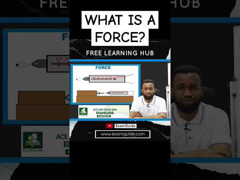 Definition of force.. #physics #force #physicsclass #onlinelesson #learning #education #freelesson