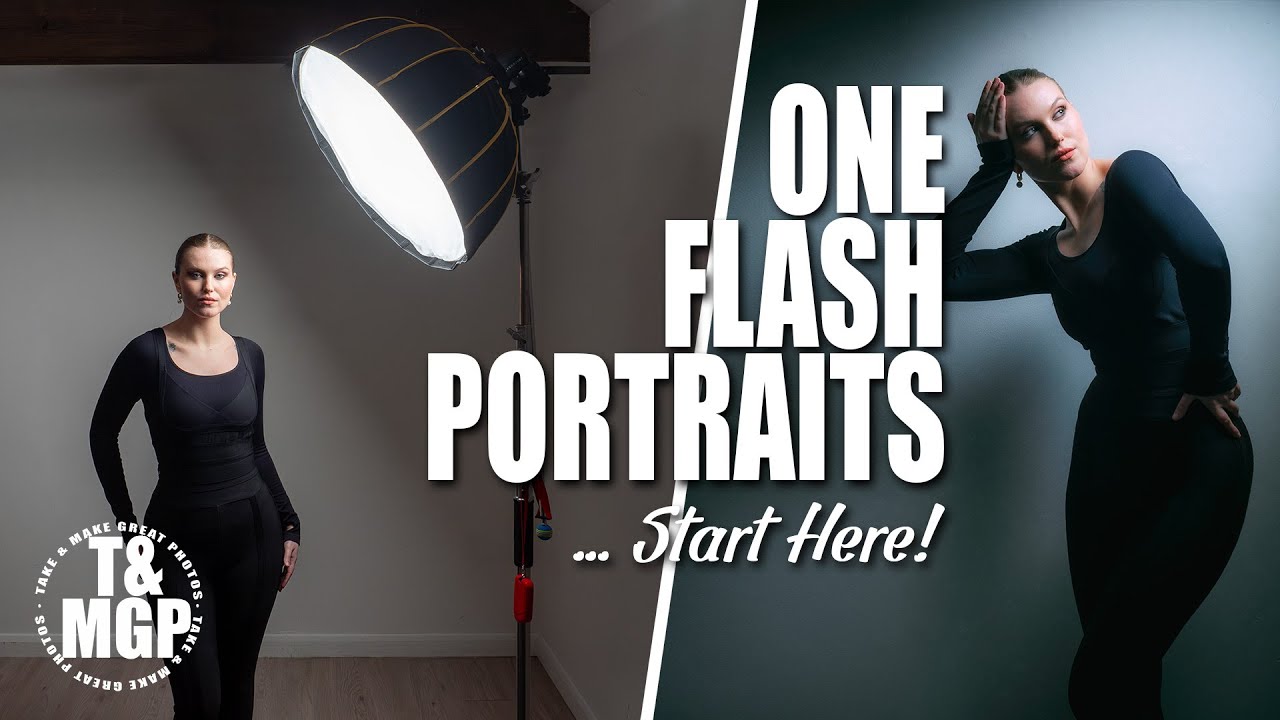 How ONE Flash Can Help You Master Portrait Lighting | Take & Make Great Photography with Gavin Hoey