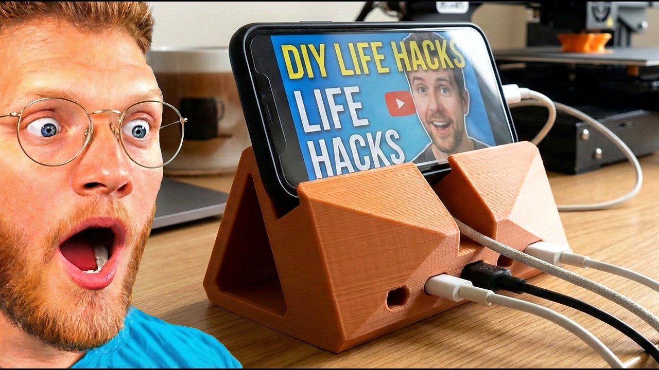 BeckBros React To 3D Printed LIFE HACKS!