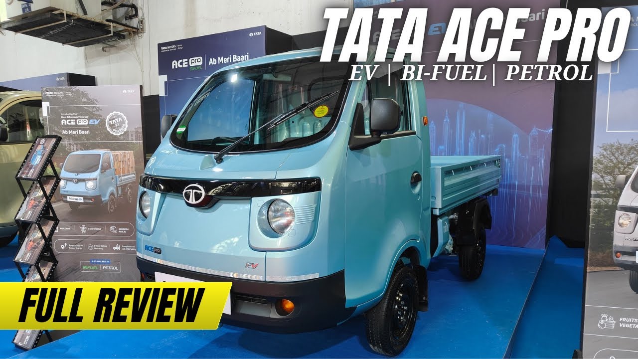 TATA ACE PRO LAUNCHE & REVIEW | EV, BiFuel & Petrol | ACE PRO Price 3,99,000/- | intercity Transport