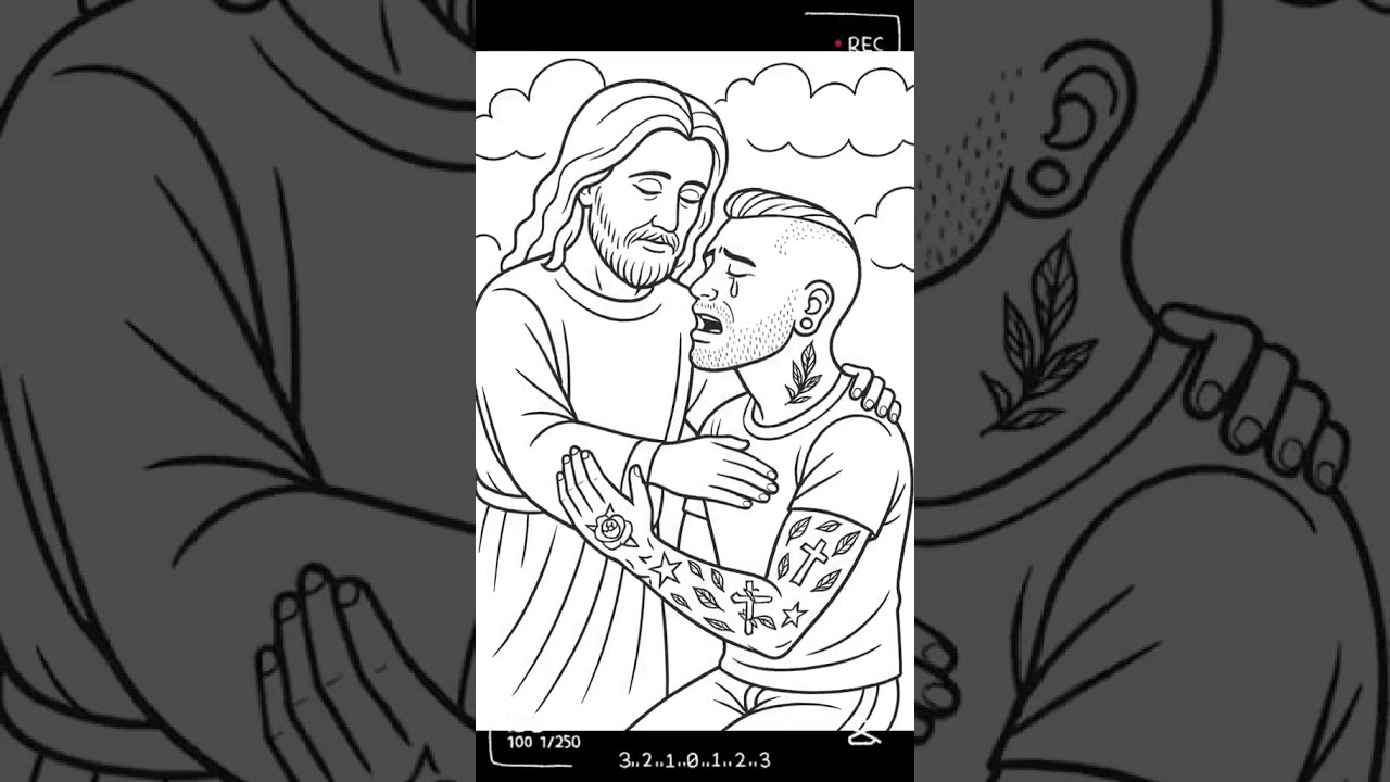 Christian Coloring Pages👑ColoringForTheKing.com #coloring #jesus #testimony #christian #etsy #trend