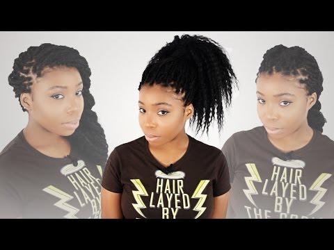3 Hairstyles For Individual Tree Braids Step By Step Tutorial Part 6 of 7