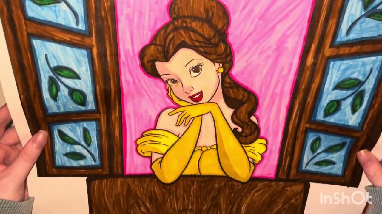 Disney Princesses Coloring Page Tour 2021-2026 And Bonus Digital Ariel 2024 Coloring Page 