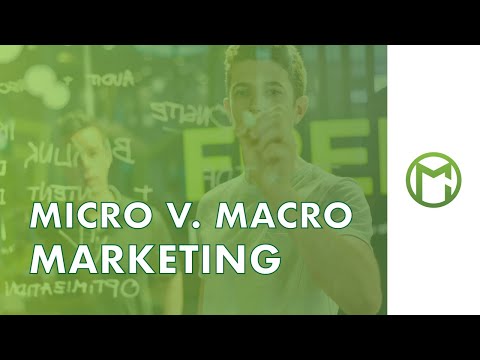 Micro vs Macro-Marketing (Ep. 03 – Marketing 101)