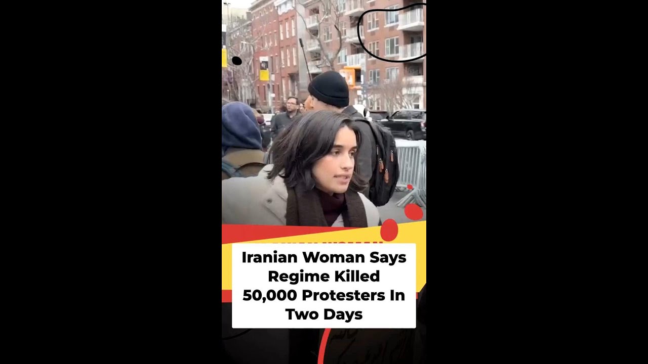 Iranian Woman Says Regime Killed 50,000 Protesters In Two Days