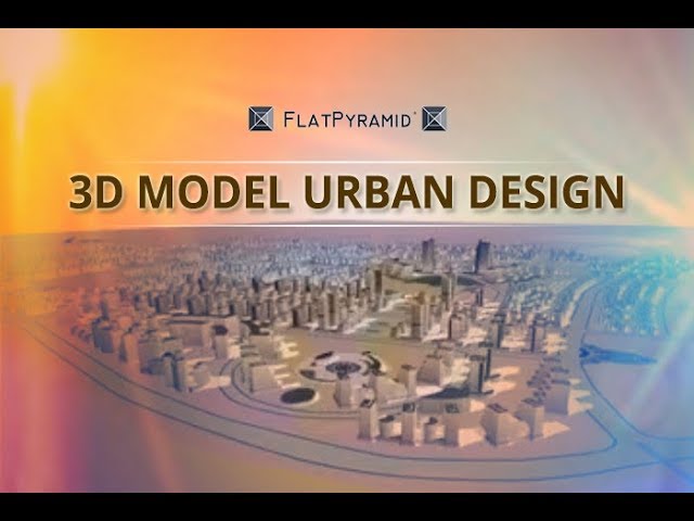 Urban design 012 3D Model - FlatPyramid