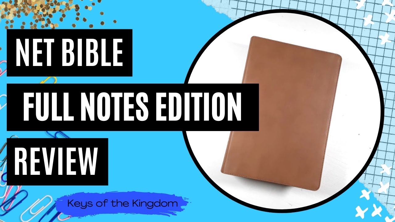 NET Bible Full Notes Edition Review | #Harper Collins | #NET Full Notes Bible #BibleReview