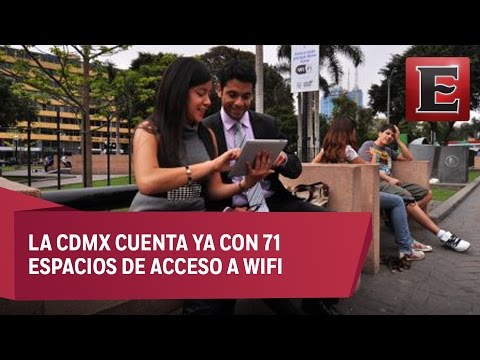 Habilitan más zonas de Internet gratuito en la CDMX
