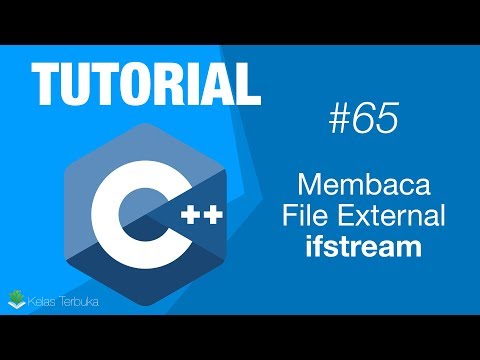 Learn Belajar C Dasar 65 Membaca File Ekstrenal | ifstream - Mind Luster
