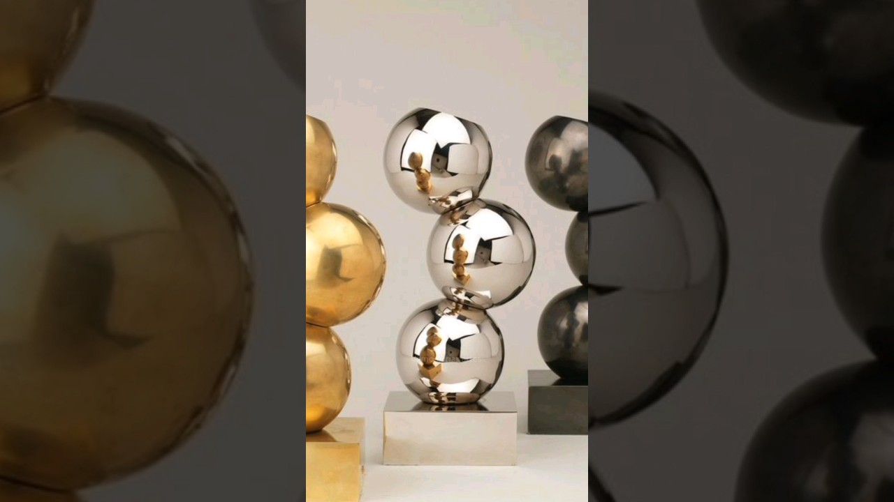 COMO FAZER ESCULTURA DECORATIVA DE GESSO E BEXIGA #vasofeitodegesso #façavocêmesmo #vasodecorativo