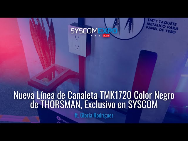 SYSCOM: INKA151-THORSMAN - Canaleta de aluminio, 100 x 51 mm, tramo de ...