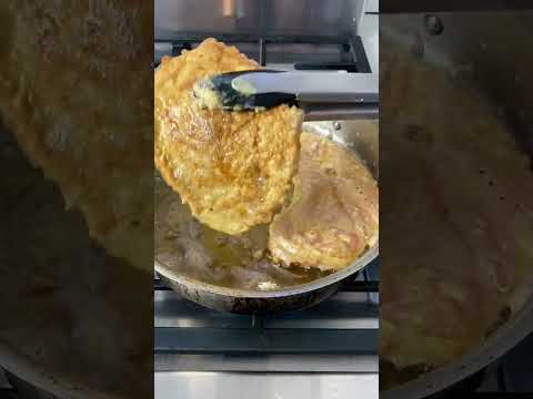This Chicken Francese recipe is an Italian-American classic #mediterraneanfood #mediterraneanrecipe