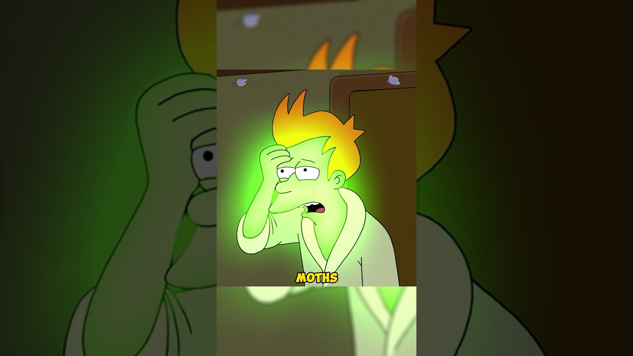 Fry started to glow very brightly #shorts #futurama #series