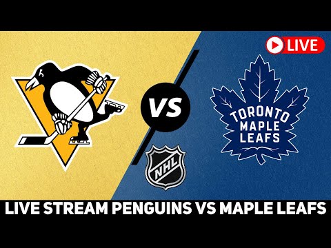 Pittsburgh Penguins vs Toronto Maple Leafs LIVE STREAM | NHL Game Live Stream Watch Party