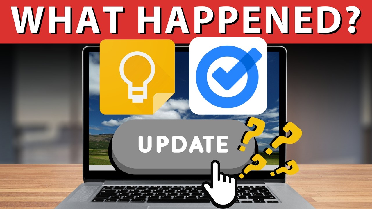 Why Google doesn't update Keep and Tasks