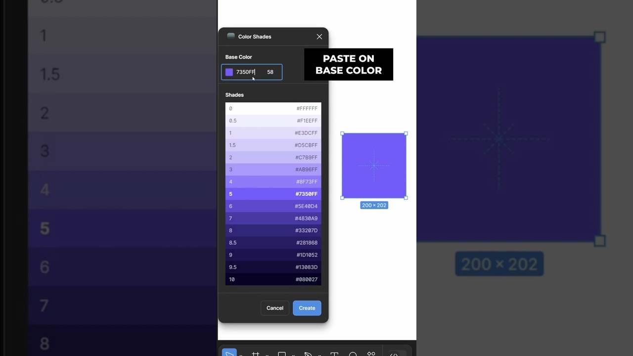 Figma plugin for the quickest way to create color shades for design!