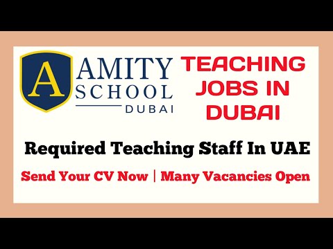 Teaching Jobs In Dubai, UAE | How To Find Teaching Jobs In Dubai 2020 |