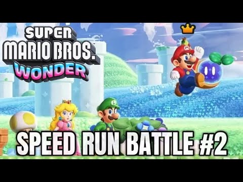 WELL, IT'S TIME TO LOCK IN!! - Super Mario Bros Wonder Speed Run Battle Ep 2 Ft. MarioHCF